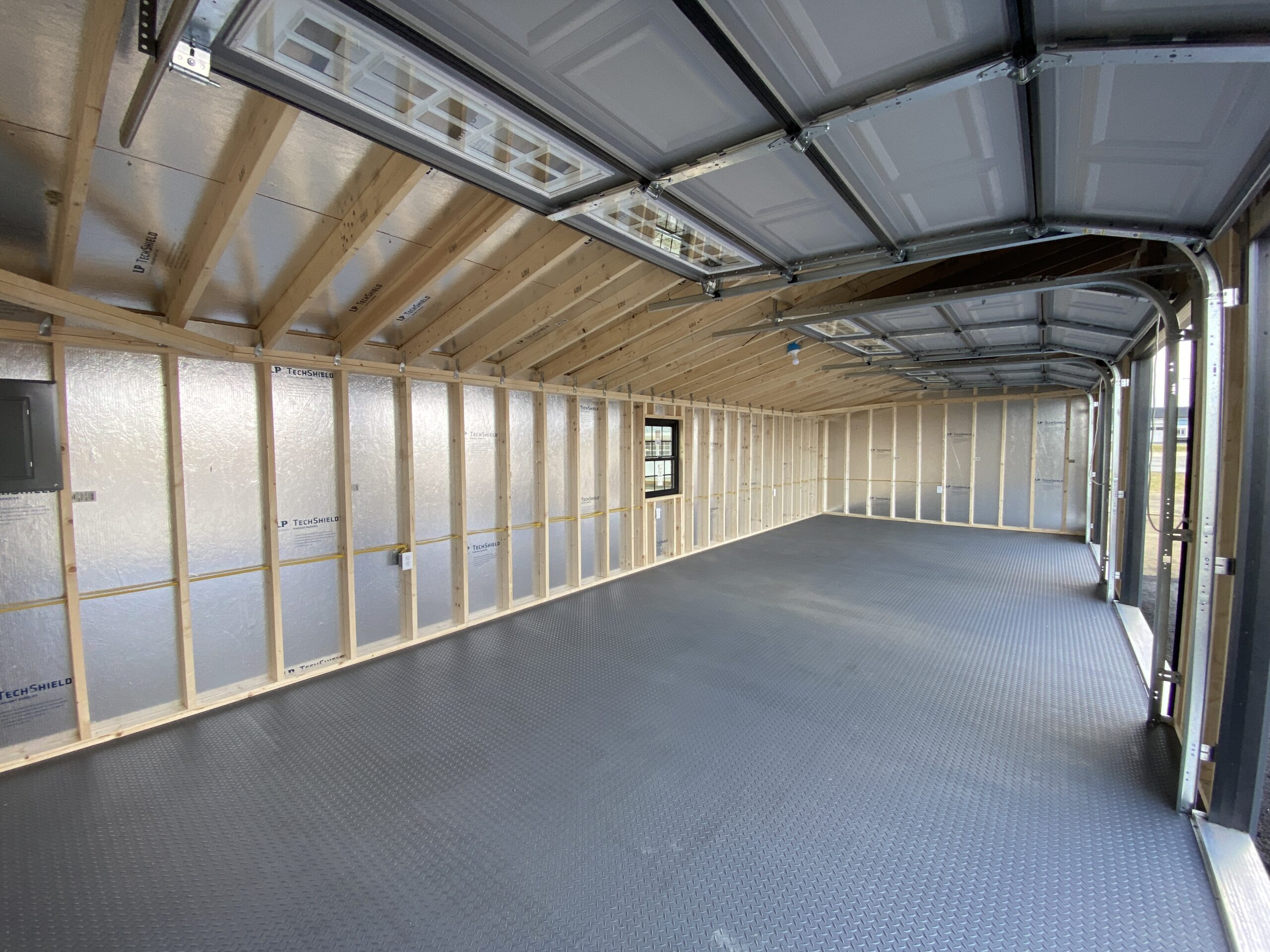 14x36 Modern Garage - Hartville Outdoor Products