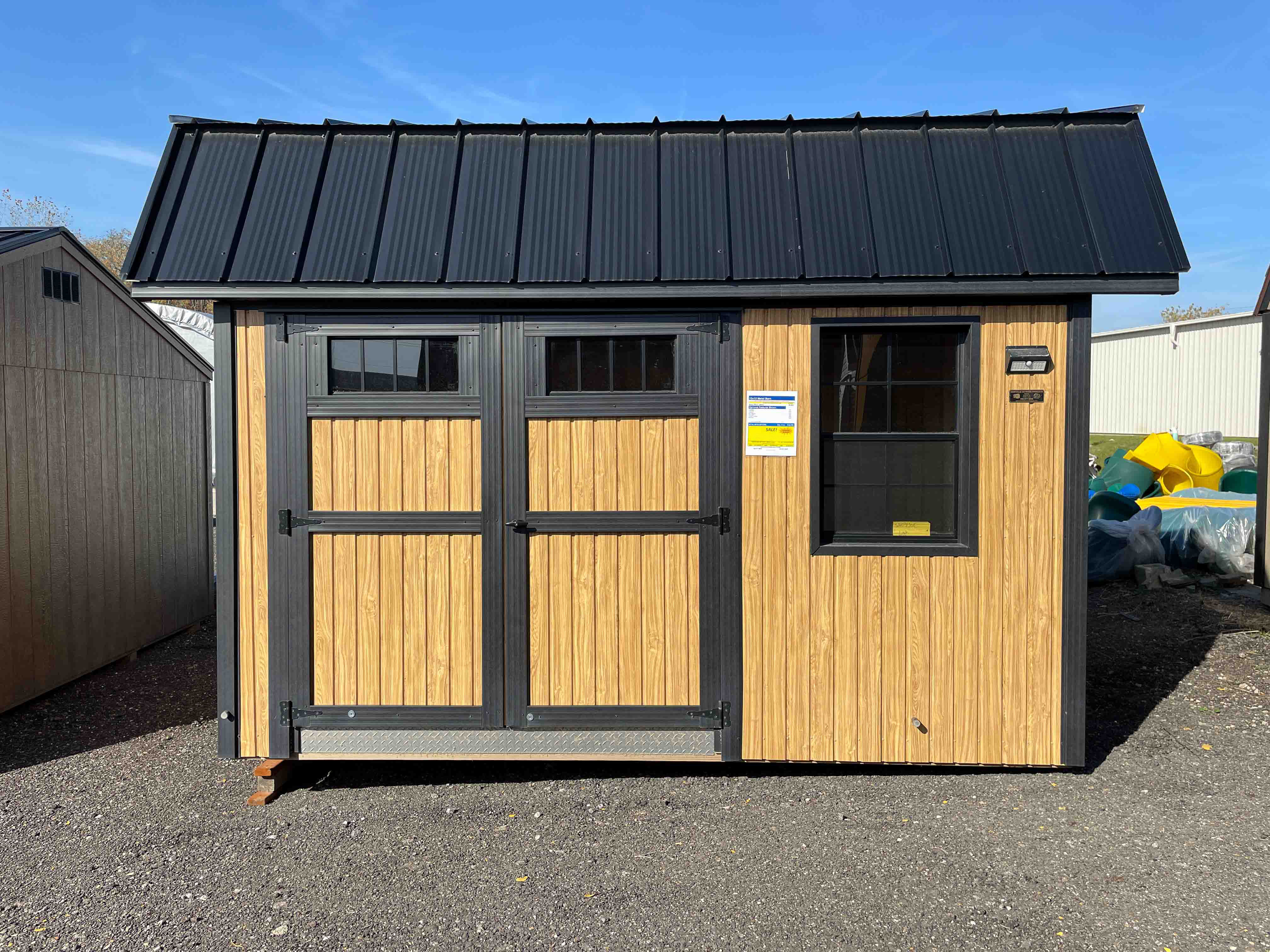 Mini Barn Shed | 10x12 Executive Designer Barn