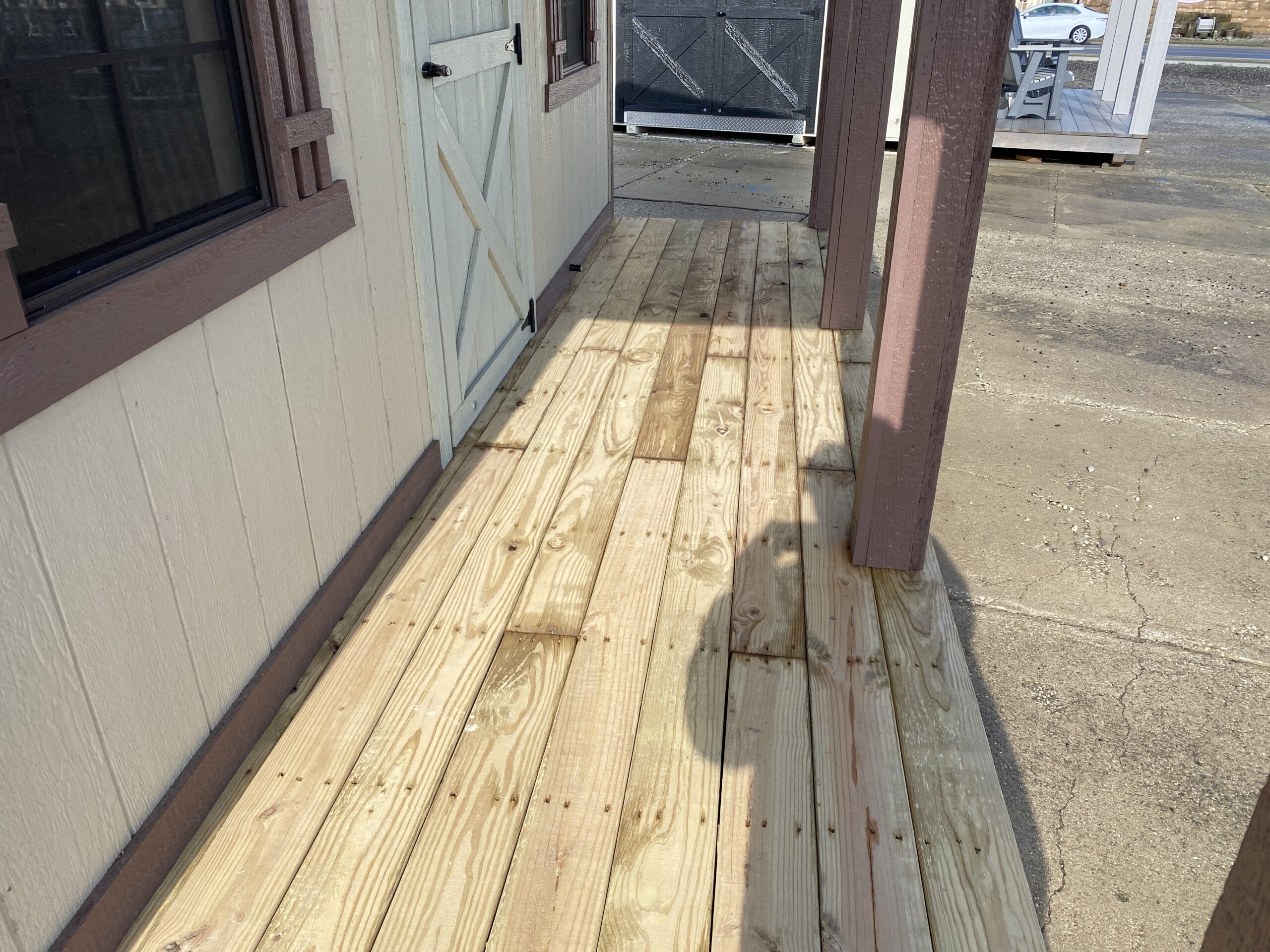 14x16 Porch Barn - Hartville Outdoor Products