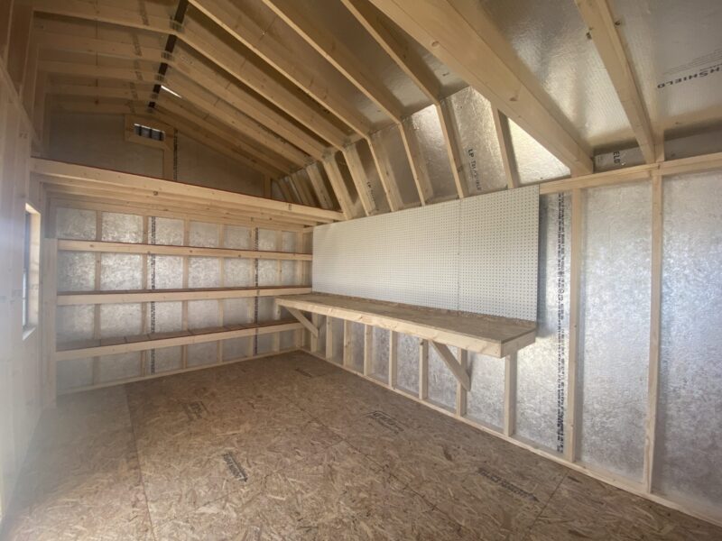 14x16 Porch Barn - Hartville Outdoor Products