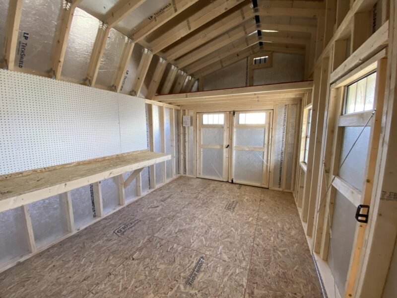 14x16 Porch Barn - Hartville Outdoor Products