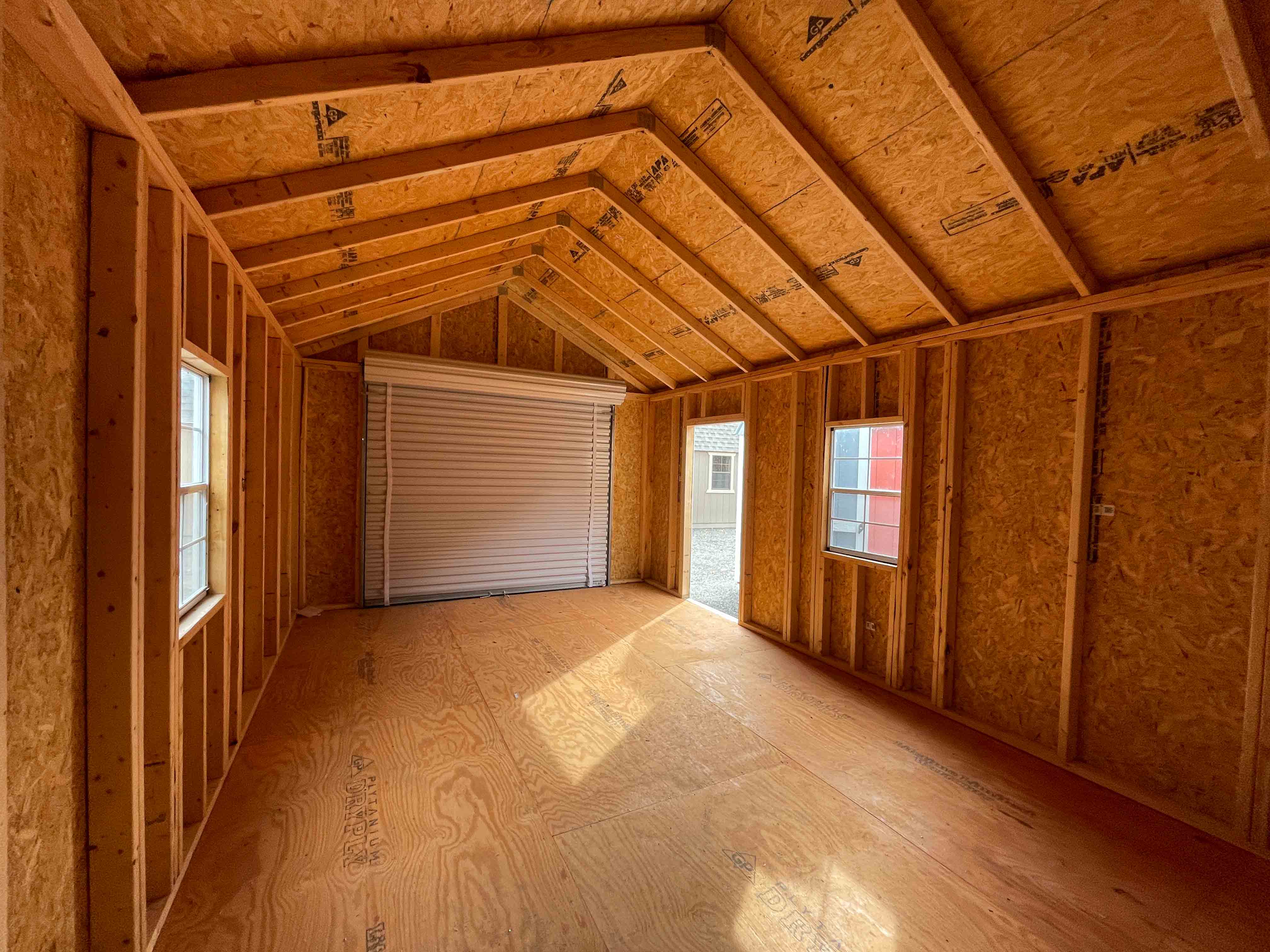 Prebuilt Garage | 12x20 Utility Roll-up/Signature Garage