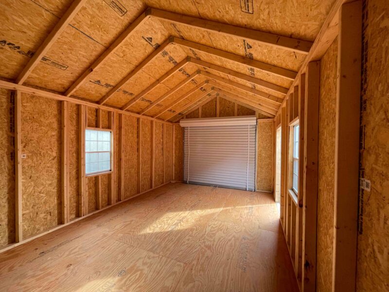Prebuilt Garage | 12x20 Utility Roll-up/Signature Garage
