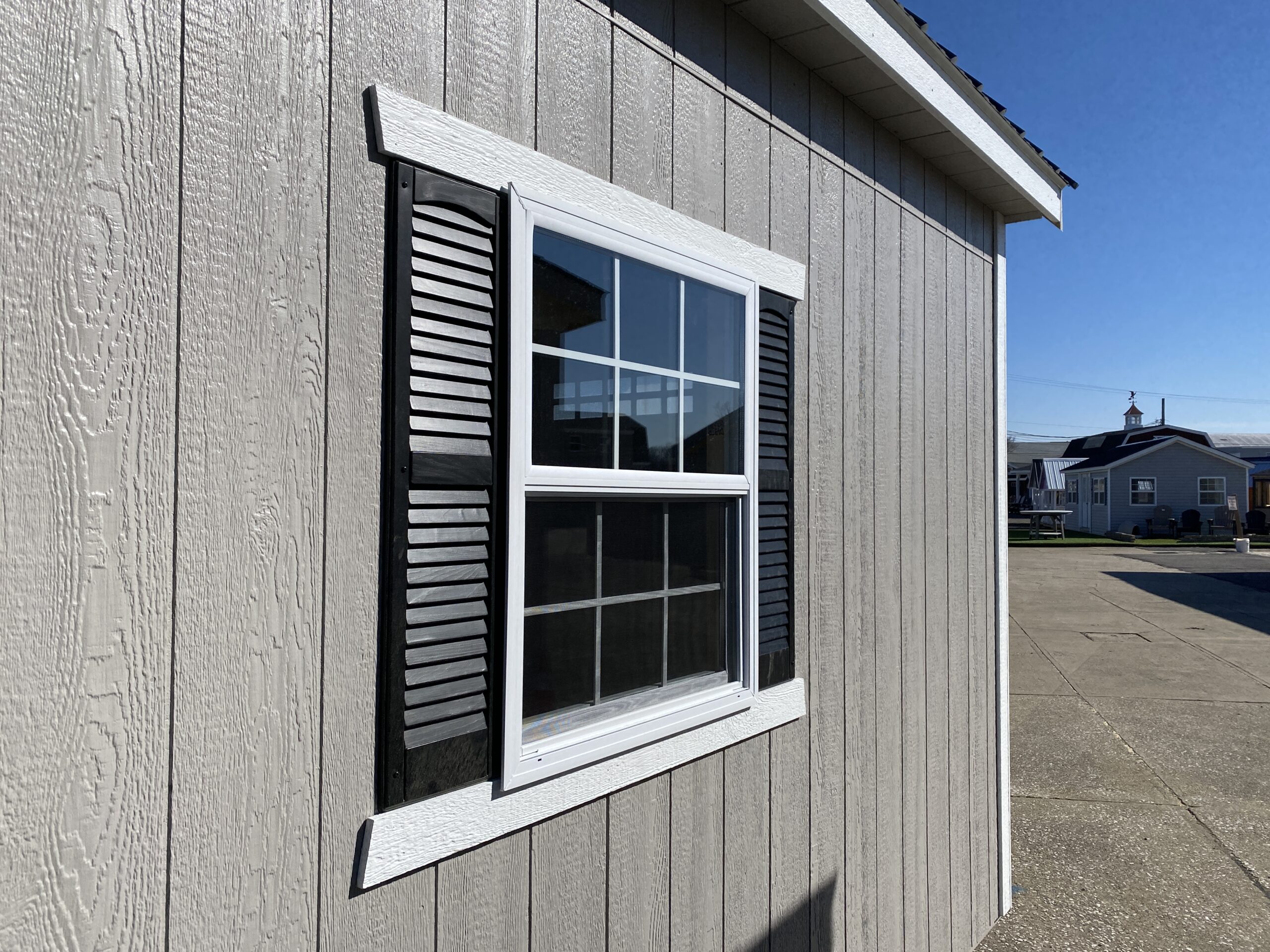Two Story Shed With Balcony | 16x24 2-Story Gable