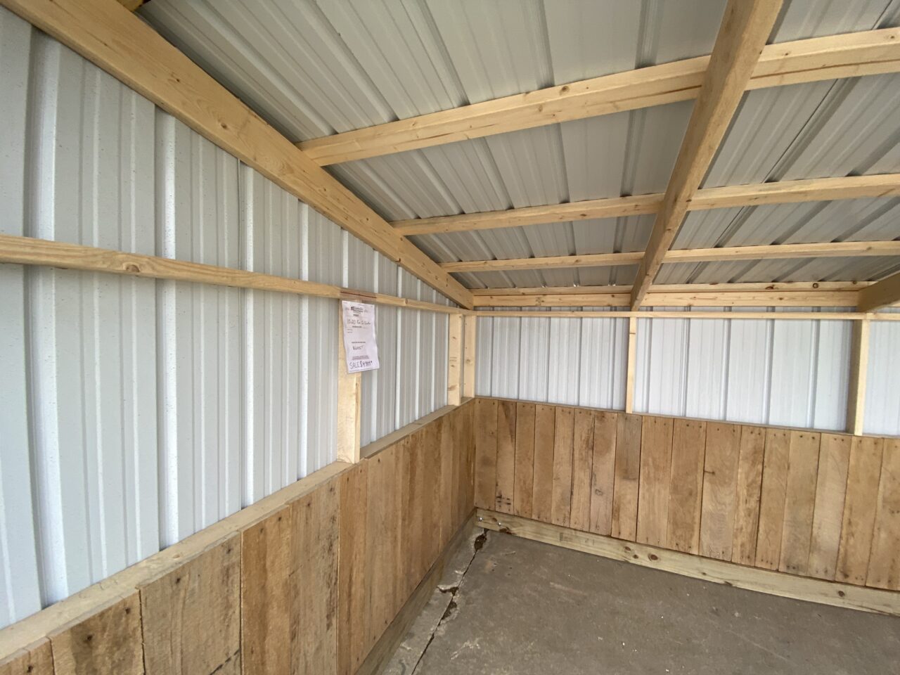 10x20 Run In Shed | 10x20 Run-In Shelter