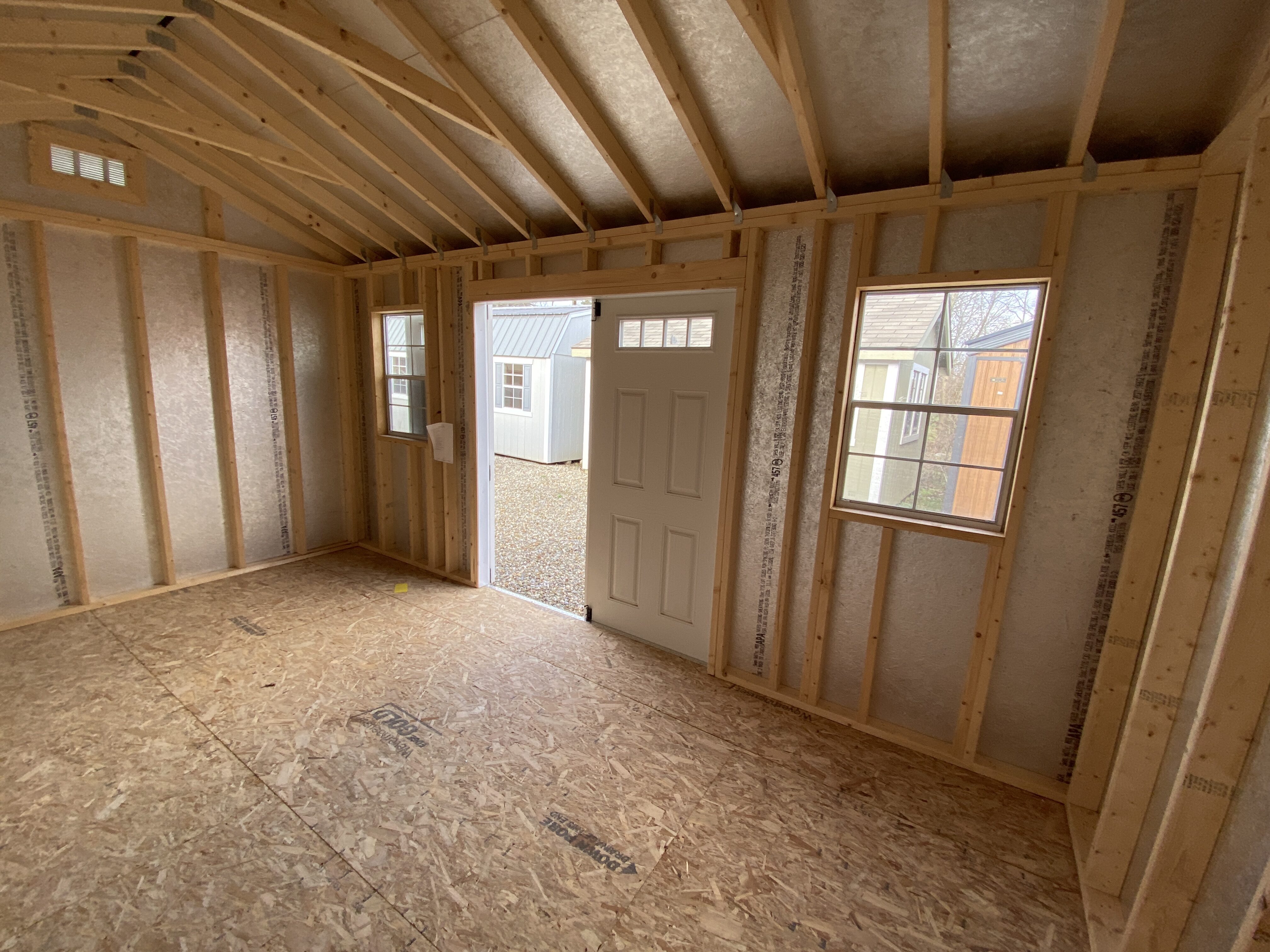 Shed With Double Doors | 10x16 Executive Vinyl Shed