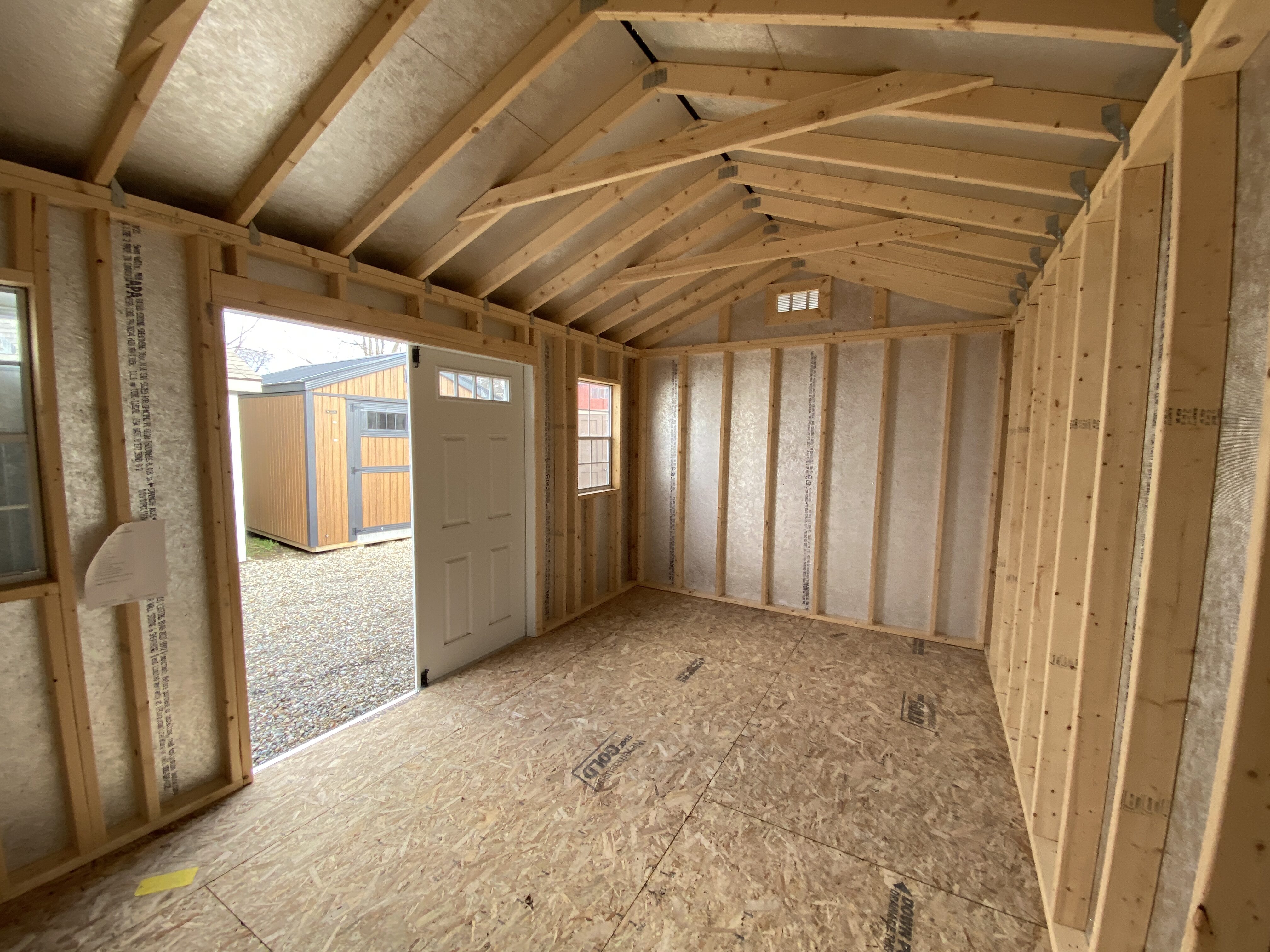 Shed With Double Doors | 10x16 Executive Vinyl Shed