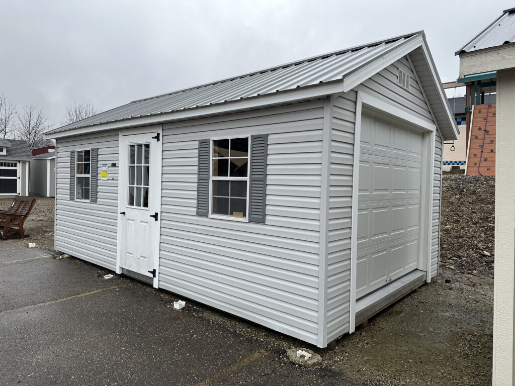 Shed With Garage Door | Hartville Outdoor Products