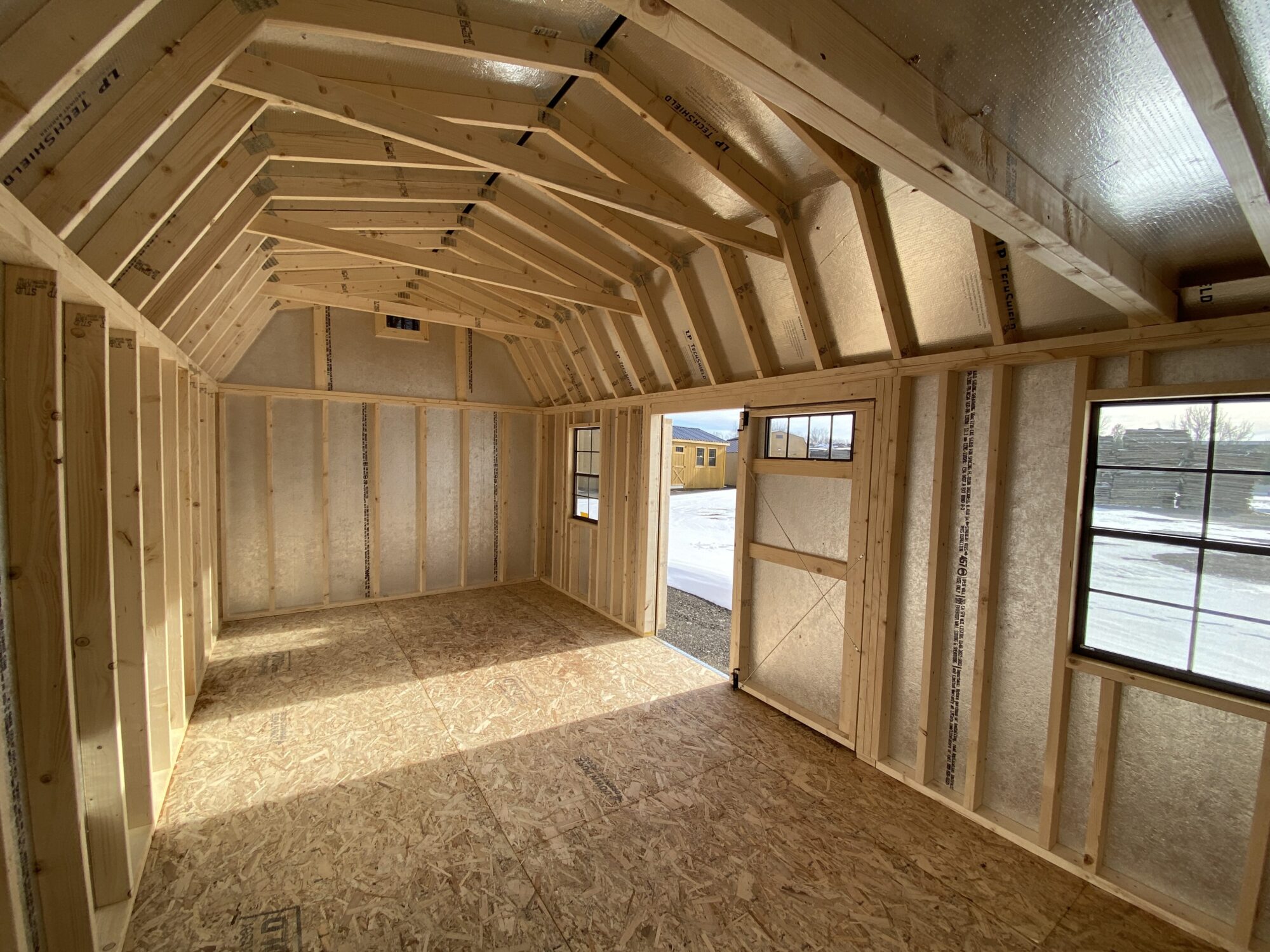 10x20 Executive Stained Barn - Hartville Outdoor Products