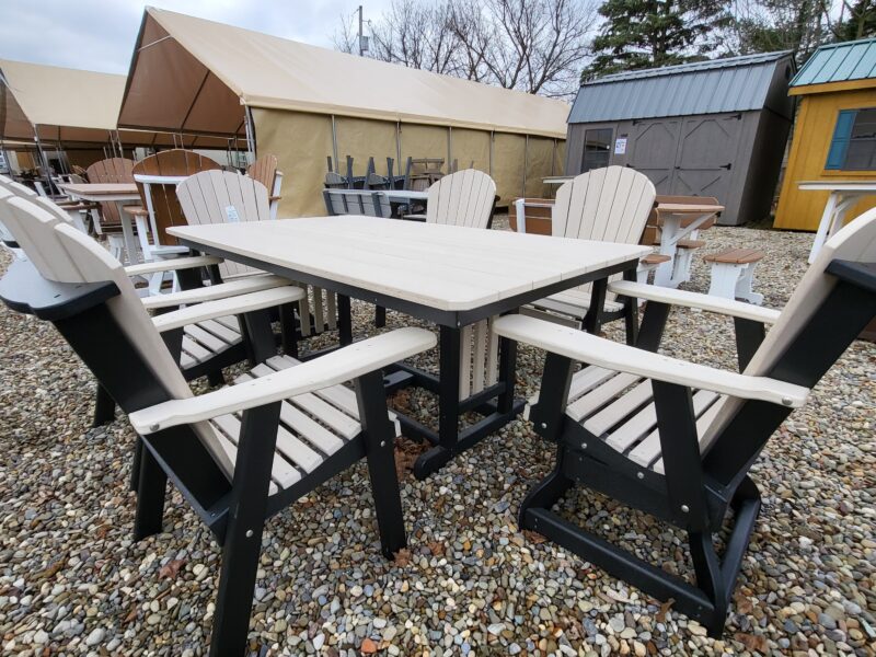 Square Outdoor Dining Table For 6 - Hartville Outdoor Products