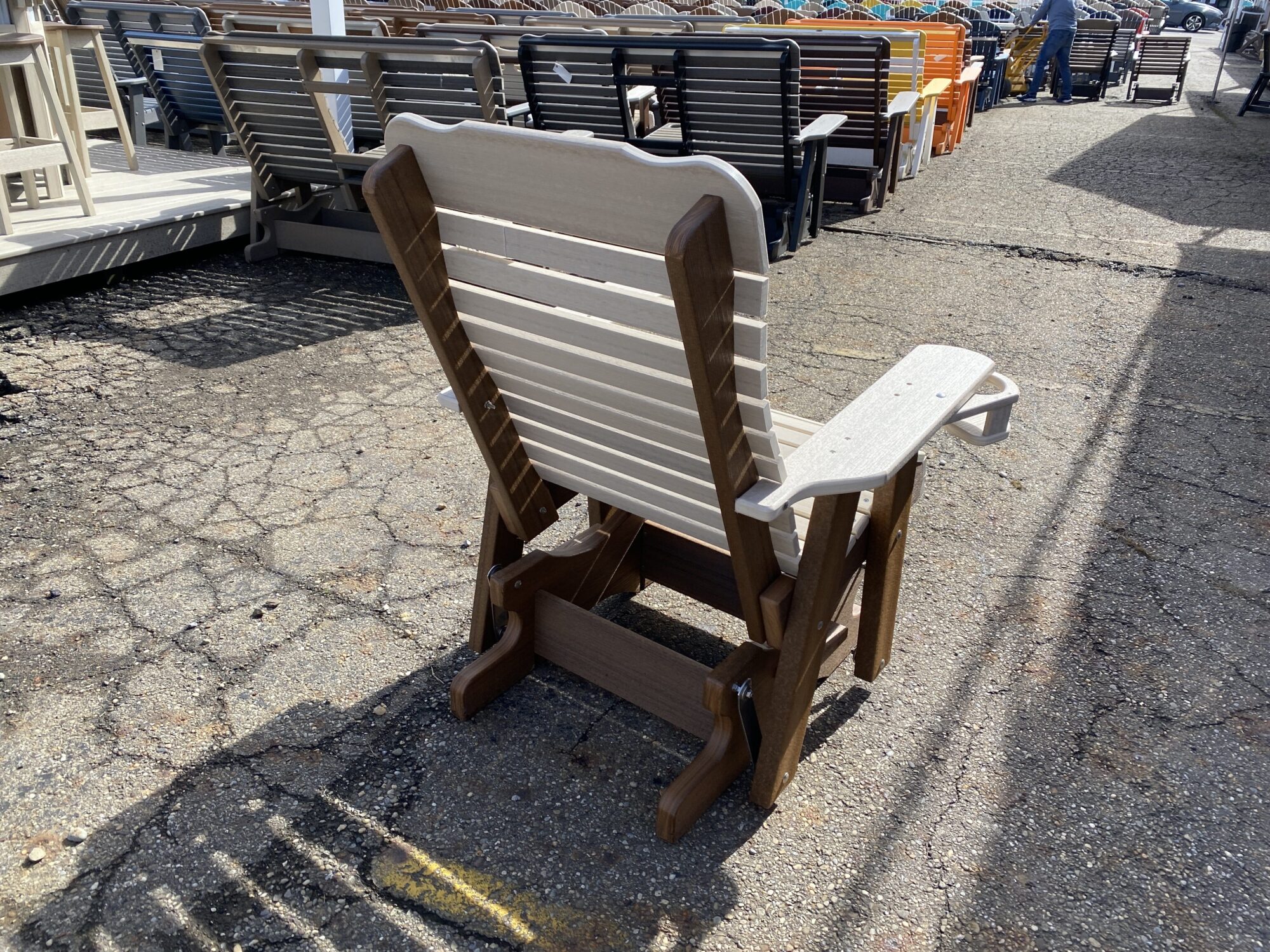 Outdoor Furniture Glider Sofa | Hartville Outdoor Products