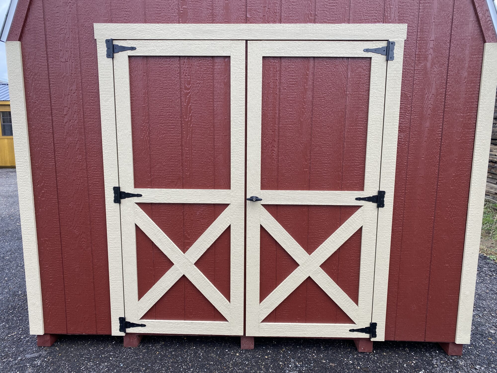Outdoor Barns | 10x12 Classic Red Painted Barn