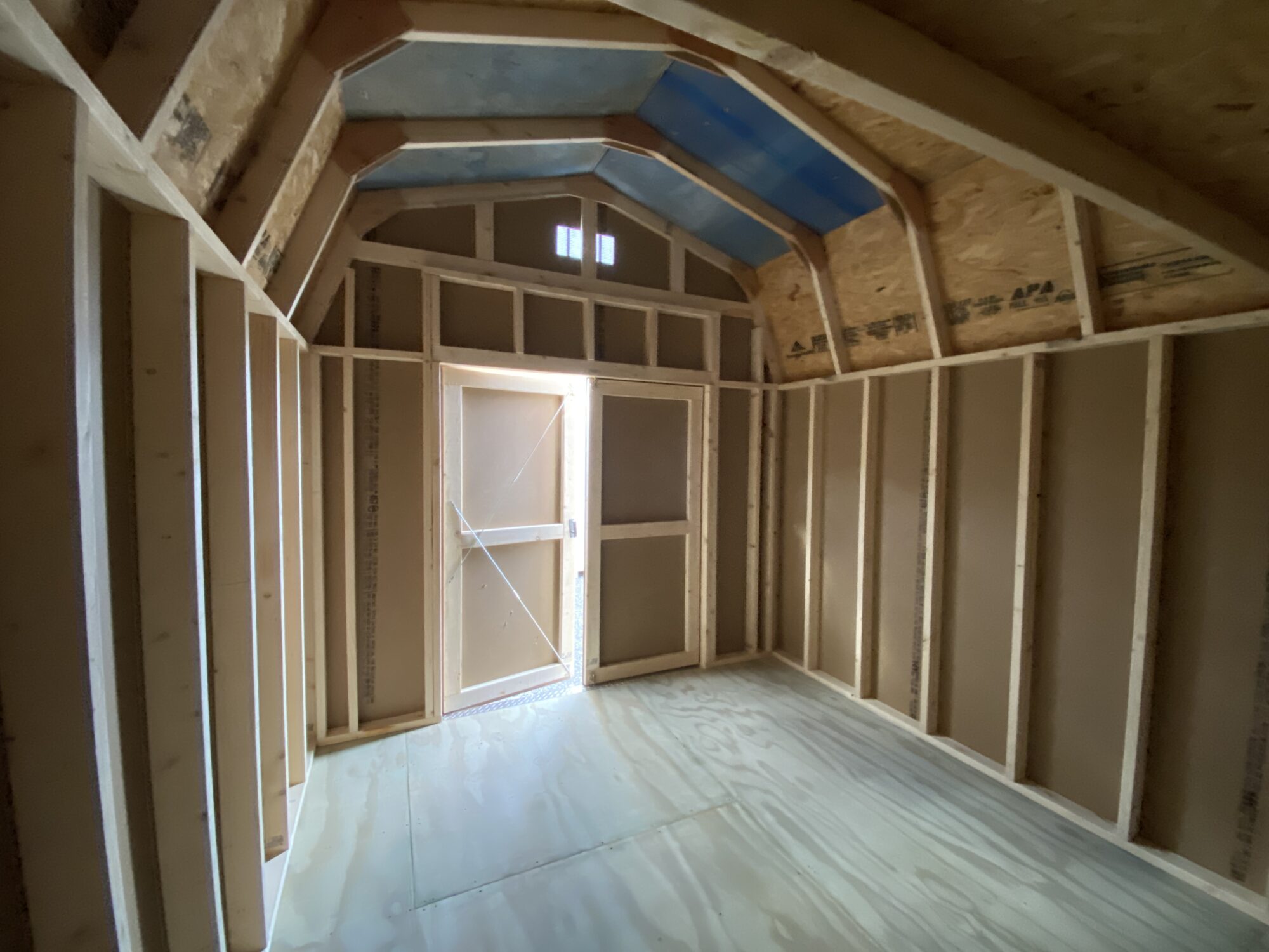 Outdoor Barns | 10x12 Classic Red Painted Barn