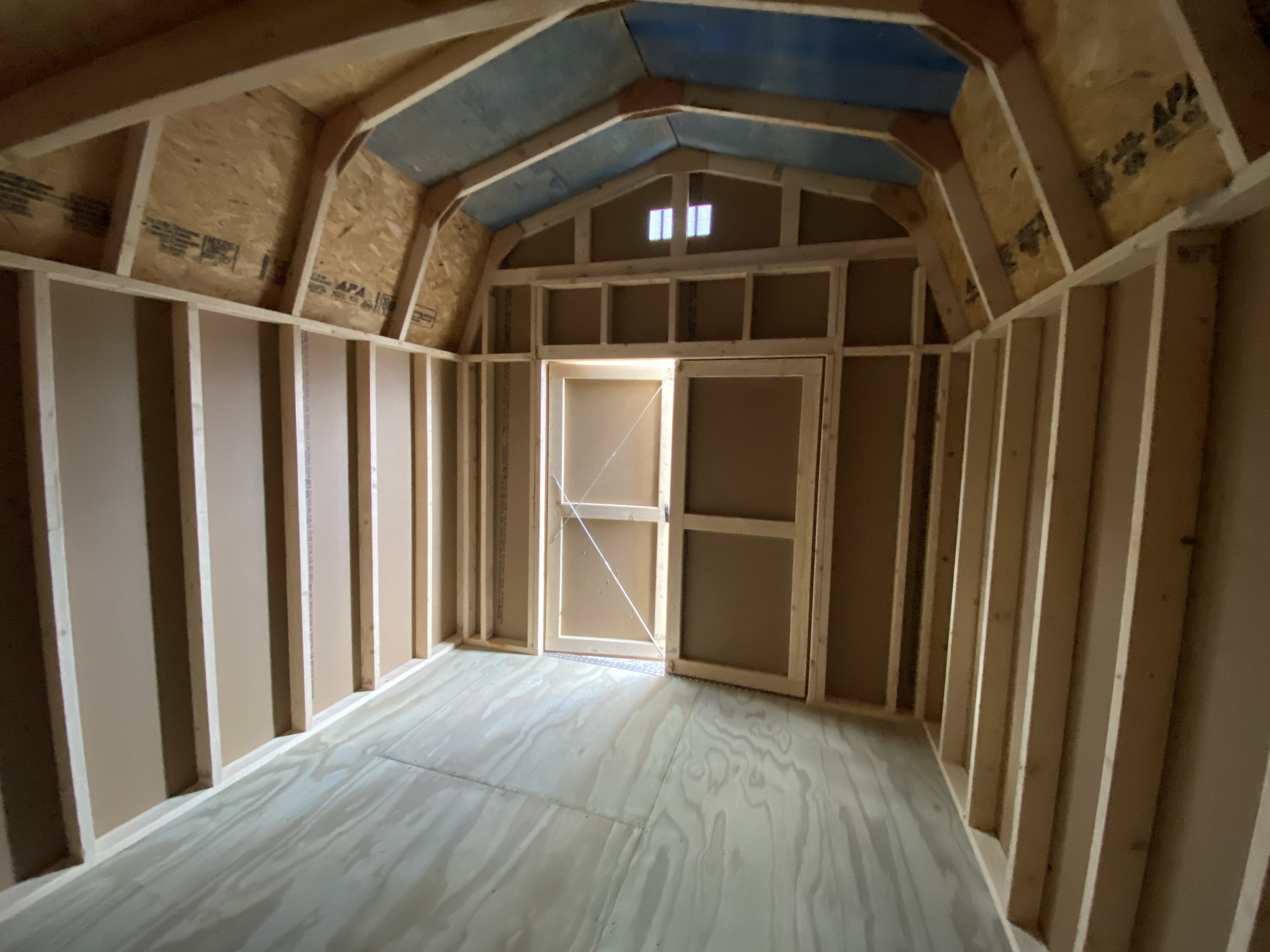 Outdoor Barns | 10x12 Classic Red Painted Barn