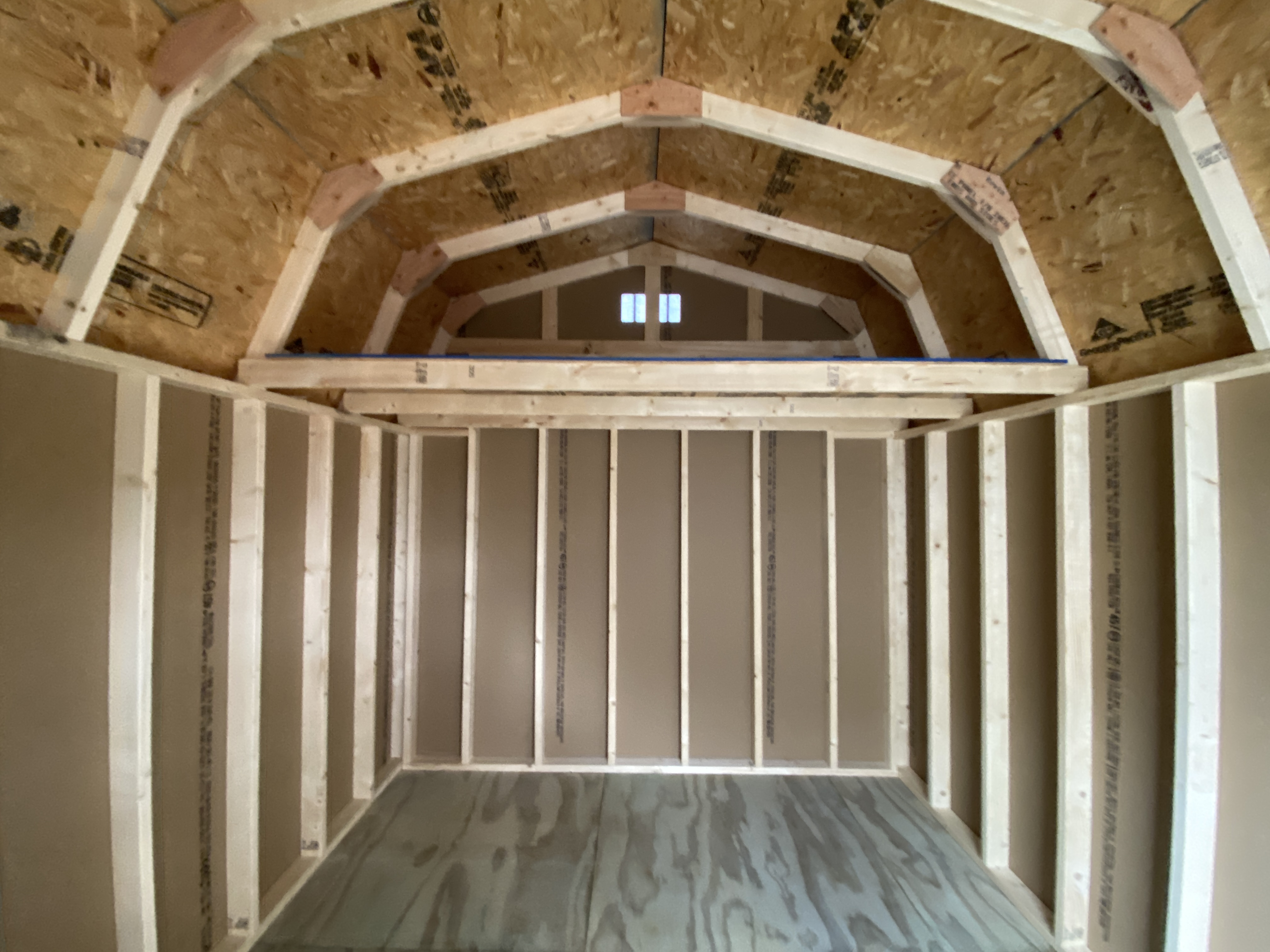 Outdoor Barns | 10x12 Classic Red Painted Barn