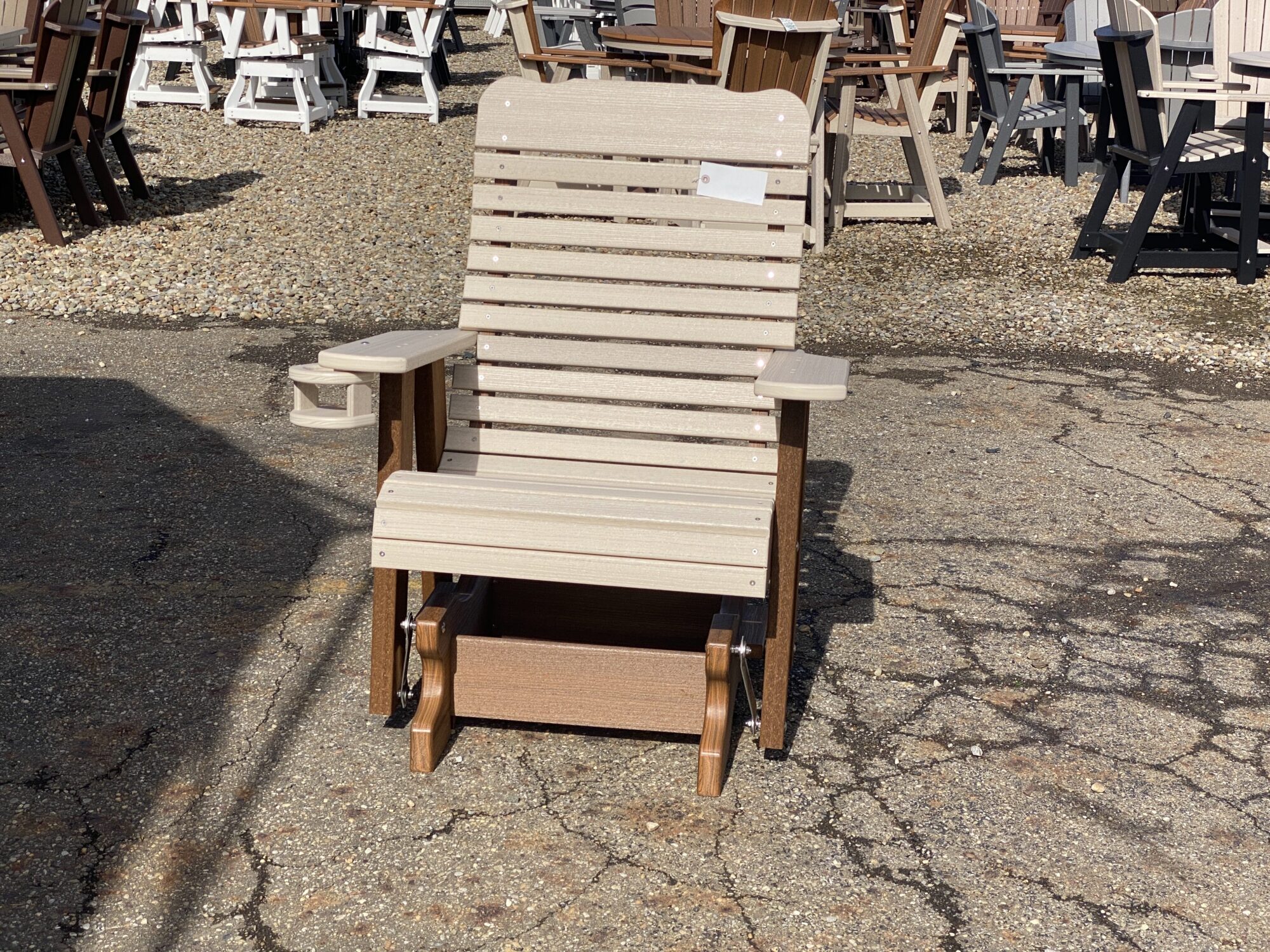 Outdoor Furniture Glider Sofa | Hartville Outdoor Products
