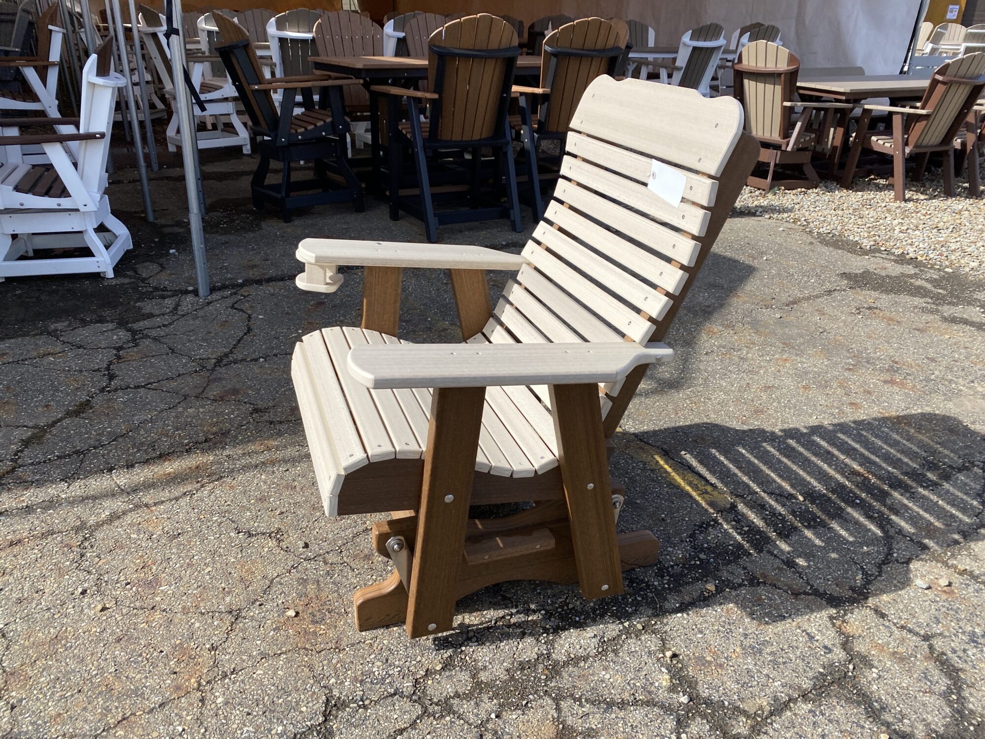 Outdoor Furniture Glider Sofa | Hartville Outdoor Products