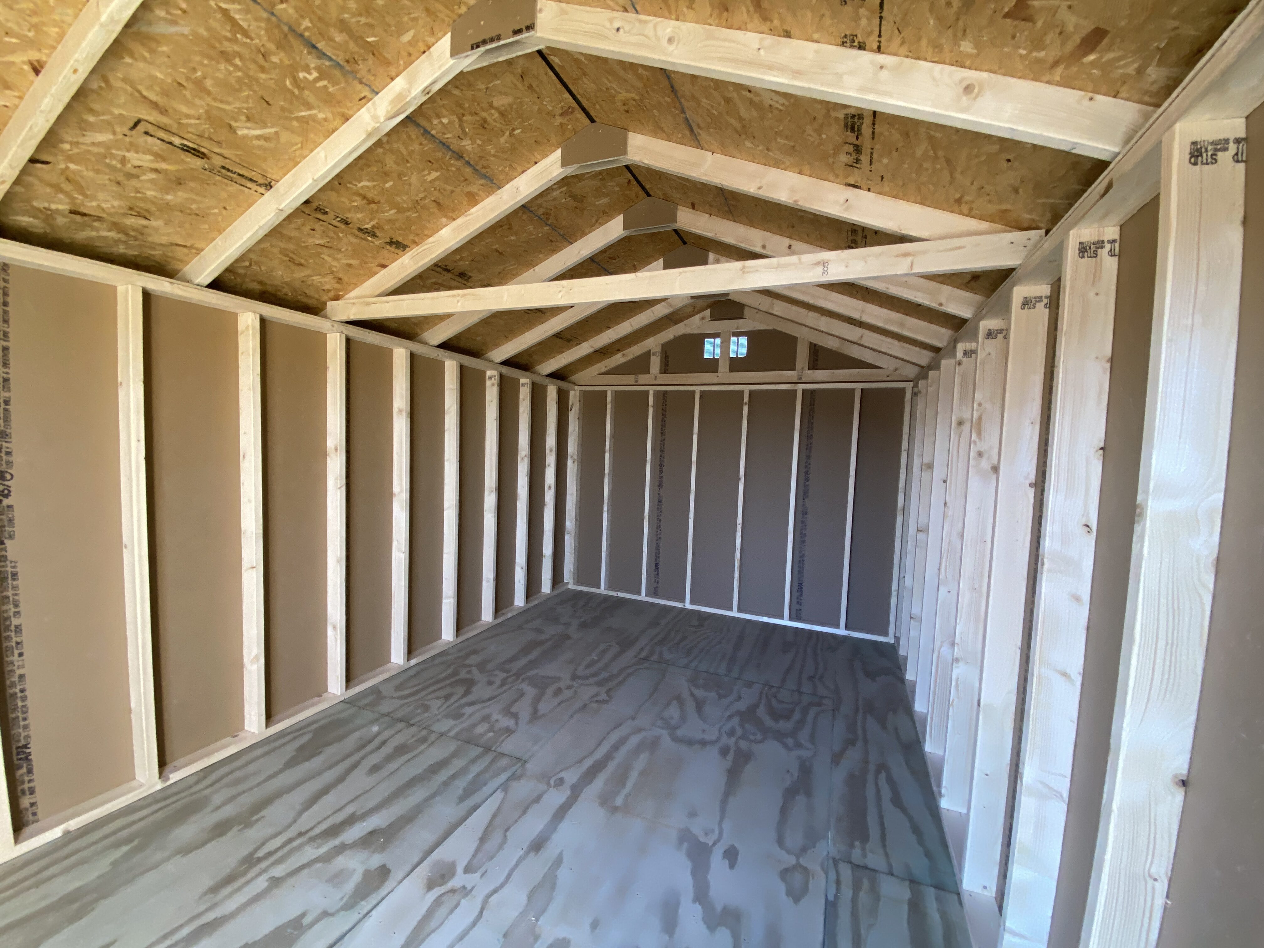 10x16 Shed Industrial - Hartville Outdoor Products