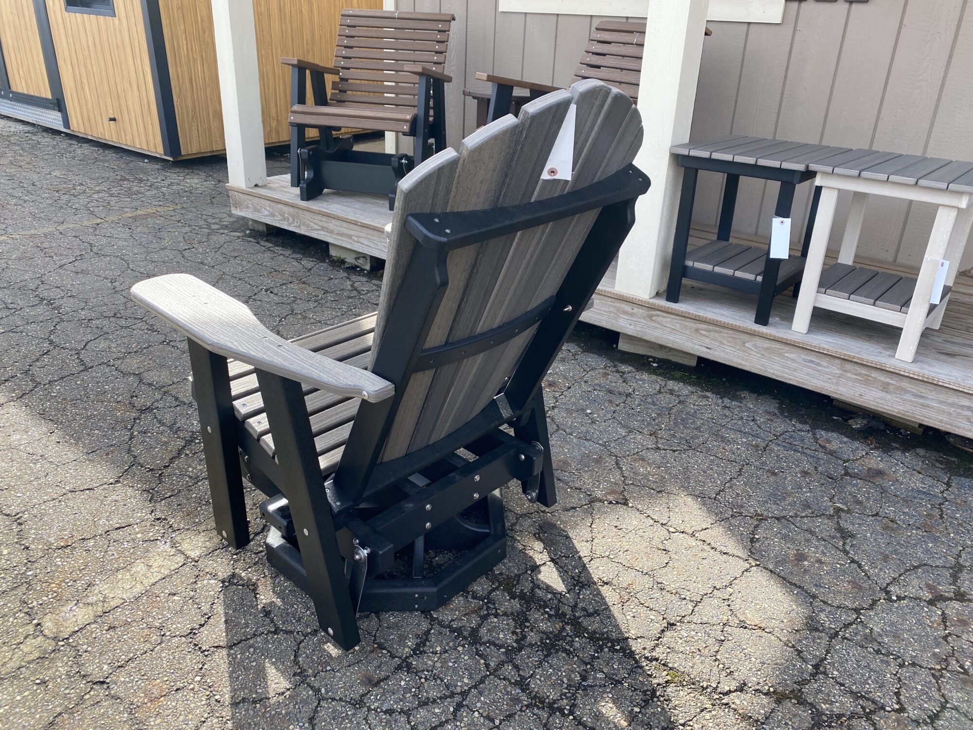 Swivel Chair | 2' Swivel Glider With Cupholder