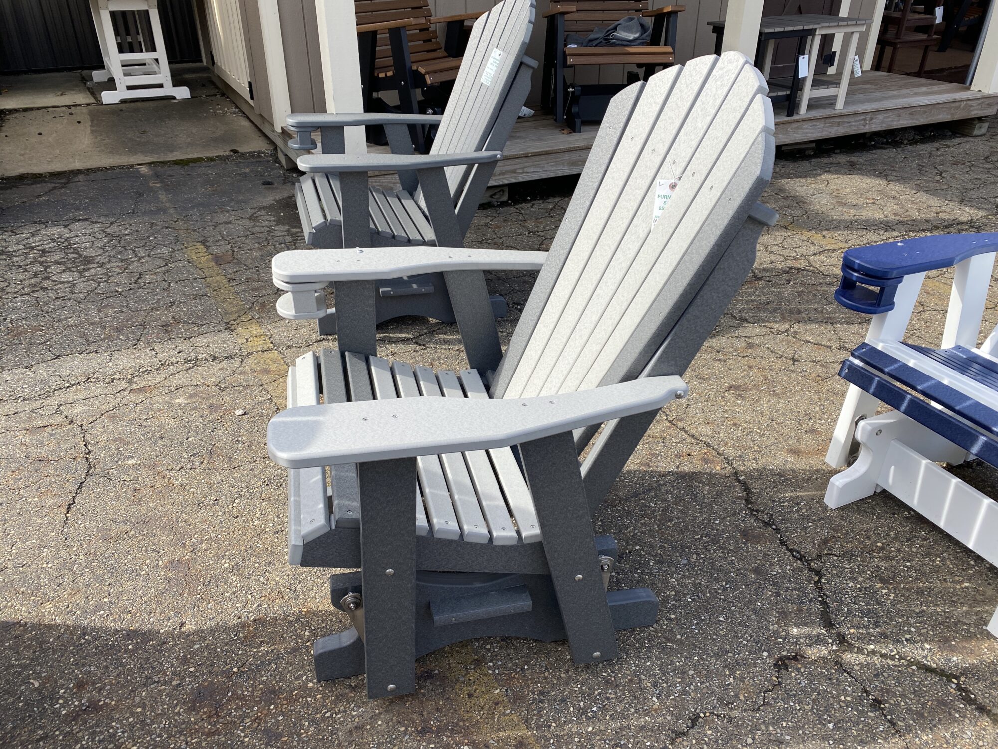 Adirondack Glider Chair - Hartville Outdoor Products