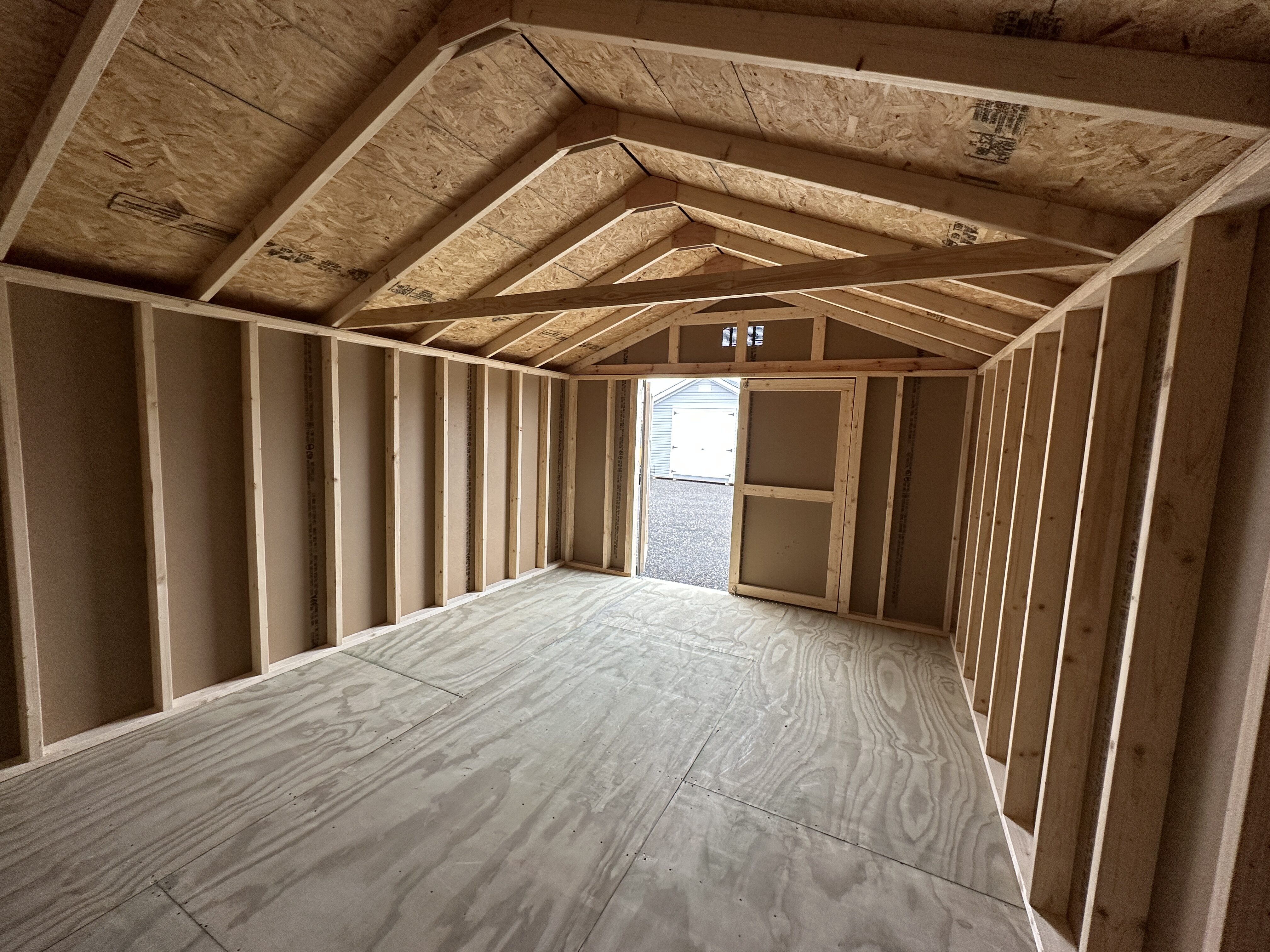 Wood Shed 12x16 | Hartville Outdoor Products 12x16 Shed Sale