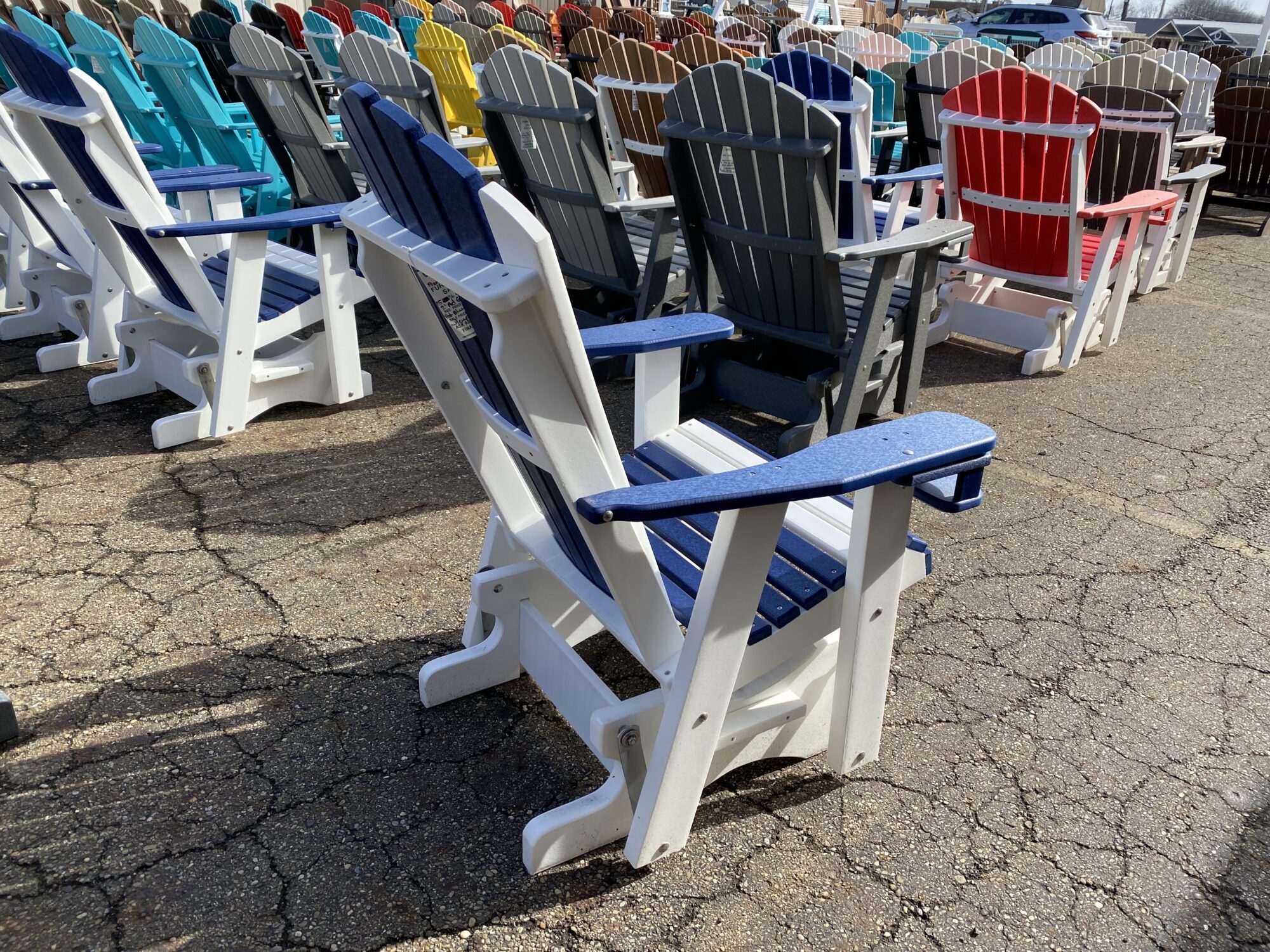 Chair Glides | 2 R.D Glider Blue Glider Chair