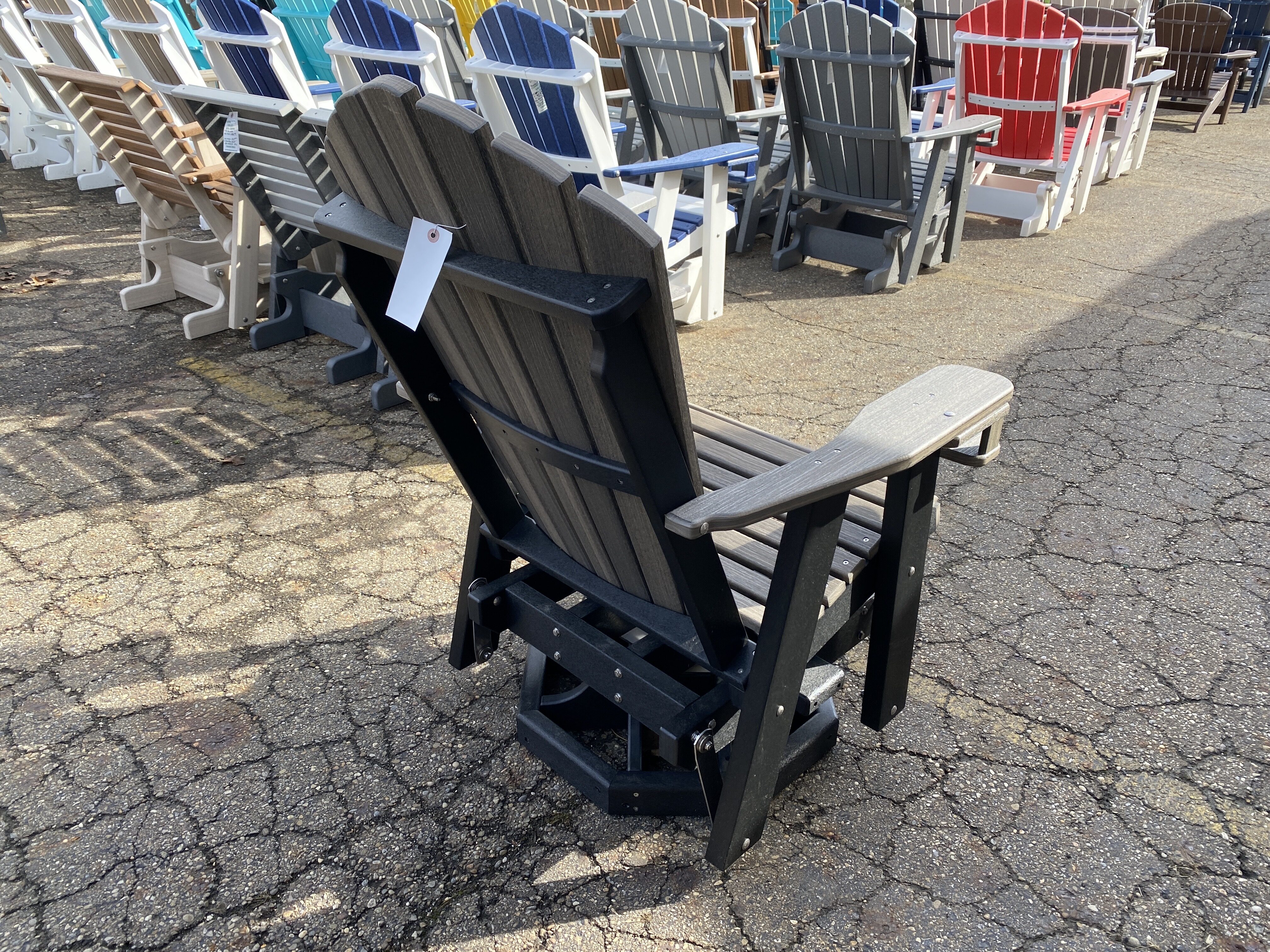Swivel Chair | 2' Swivel Glider With Cupholder