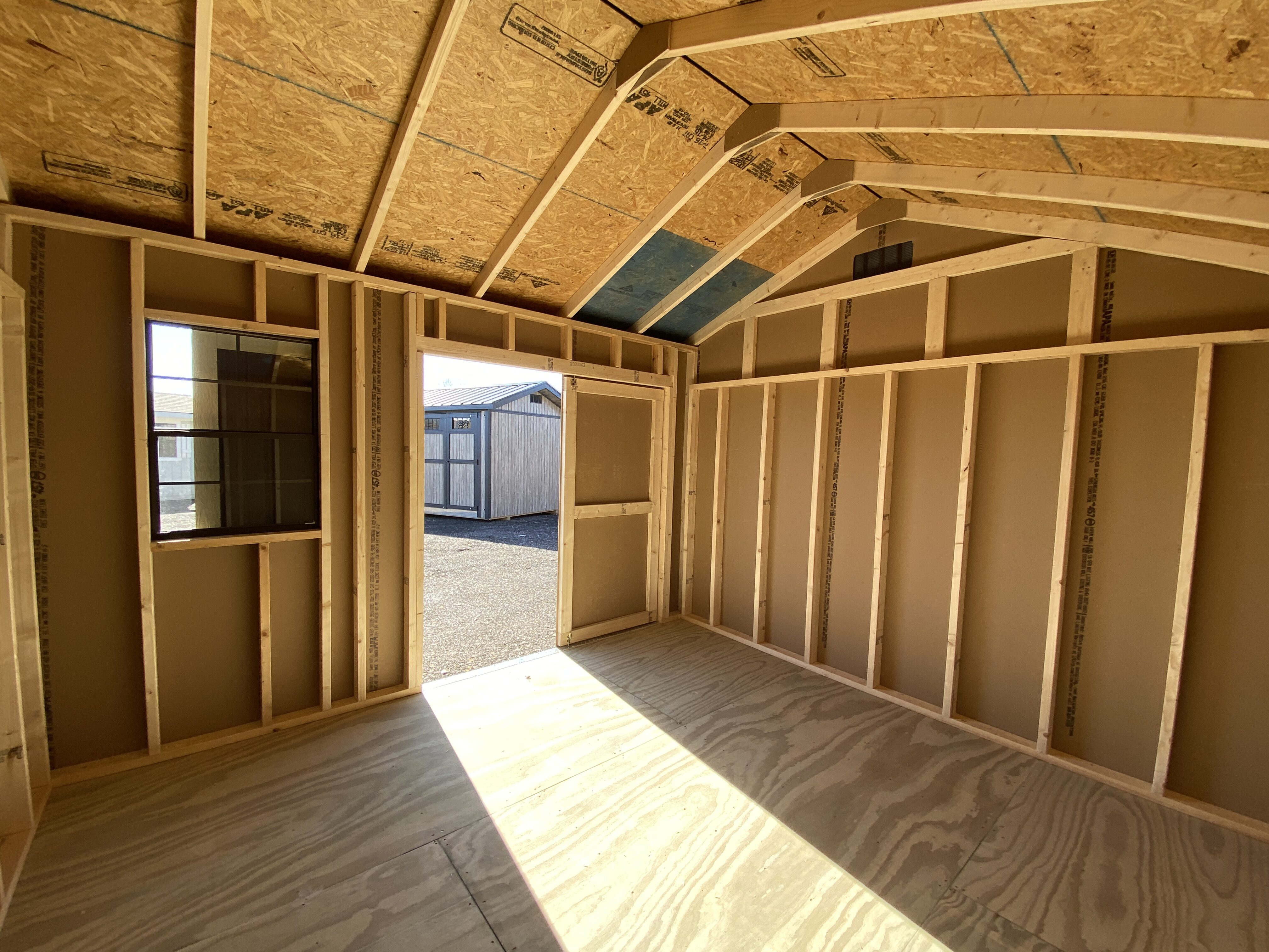 12x12 Tiny House Barn Shed - 12x12 Classic Shed