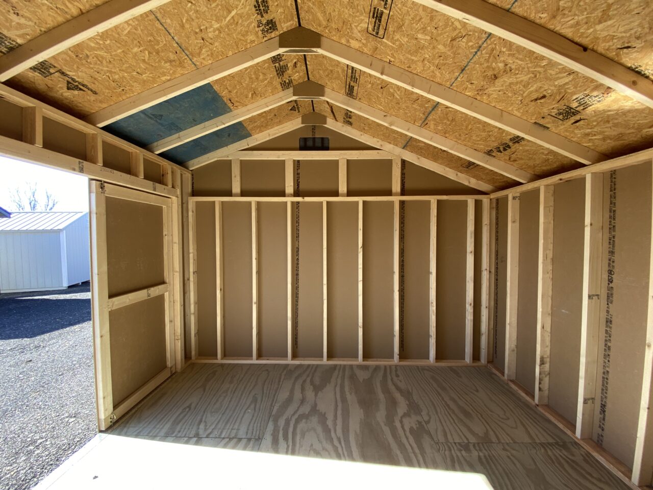 12x12 Tiny House Barn Shed - 12x12 Classic Shed