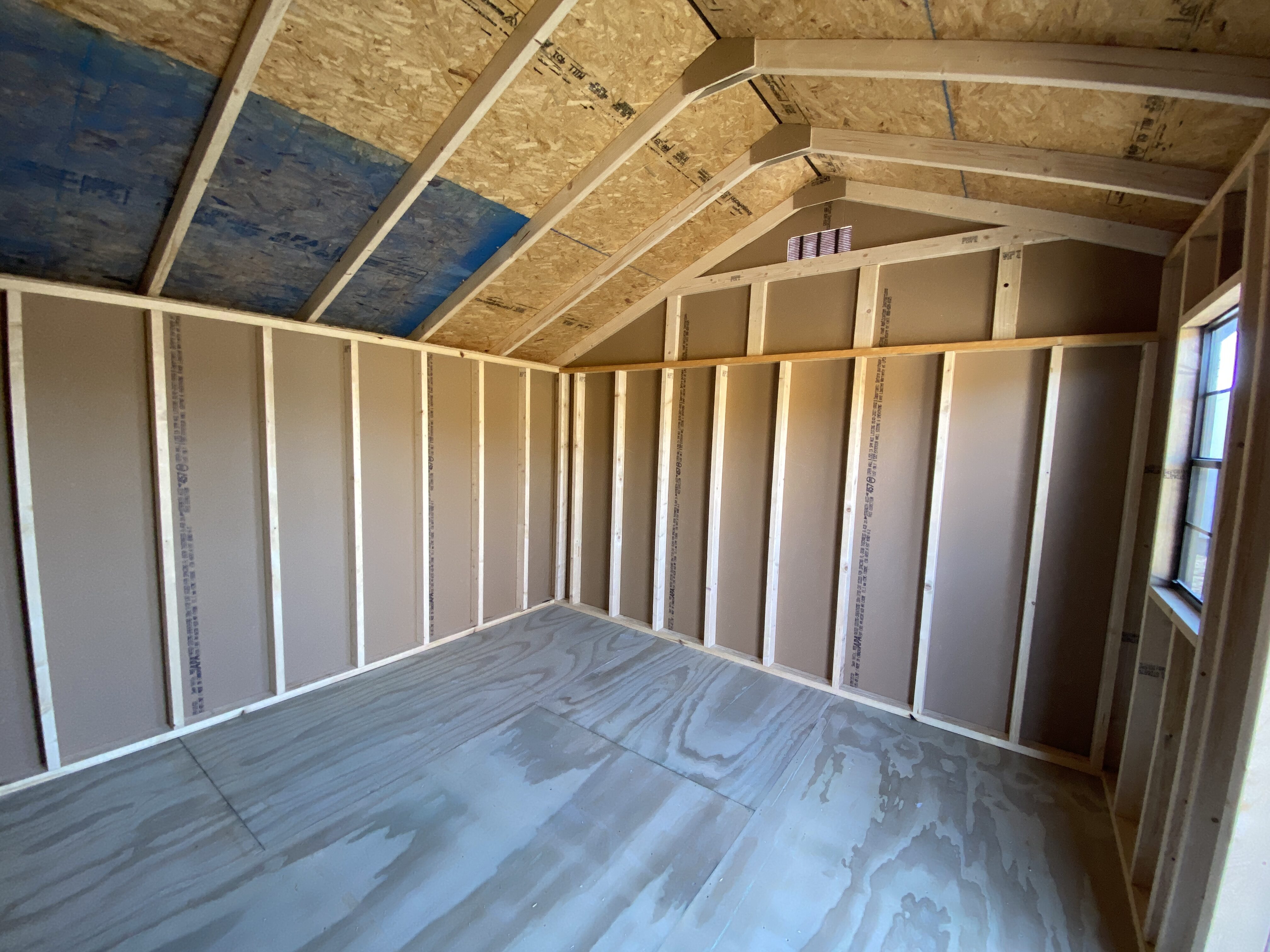 Storage Sheds With Window | 12x12 Shingled Roofing Shed