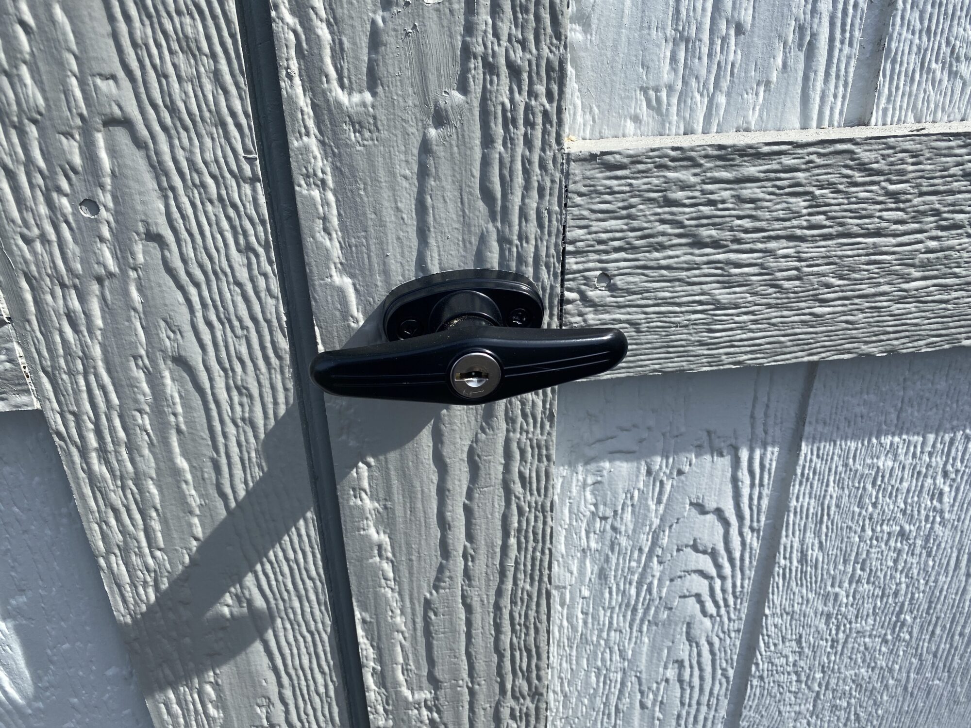 Double Doors With Lock For Shed | 10x14 Gable Shed