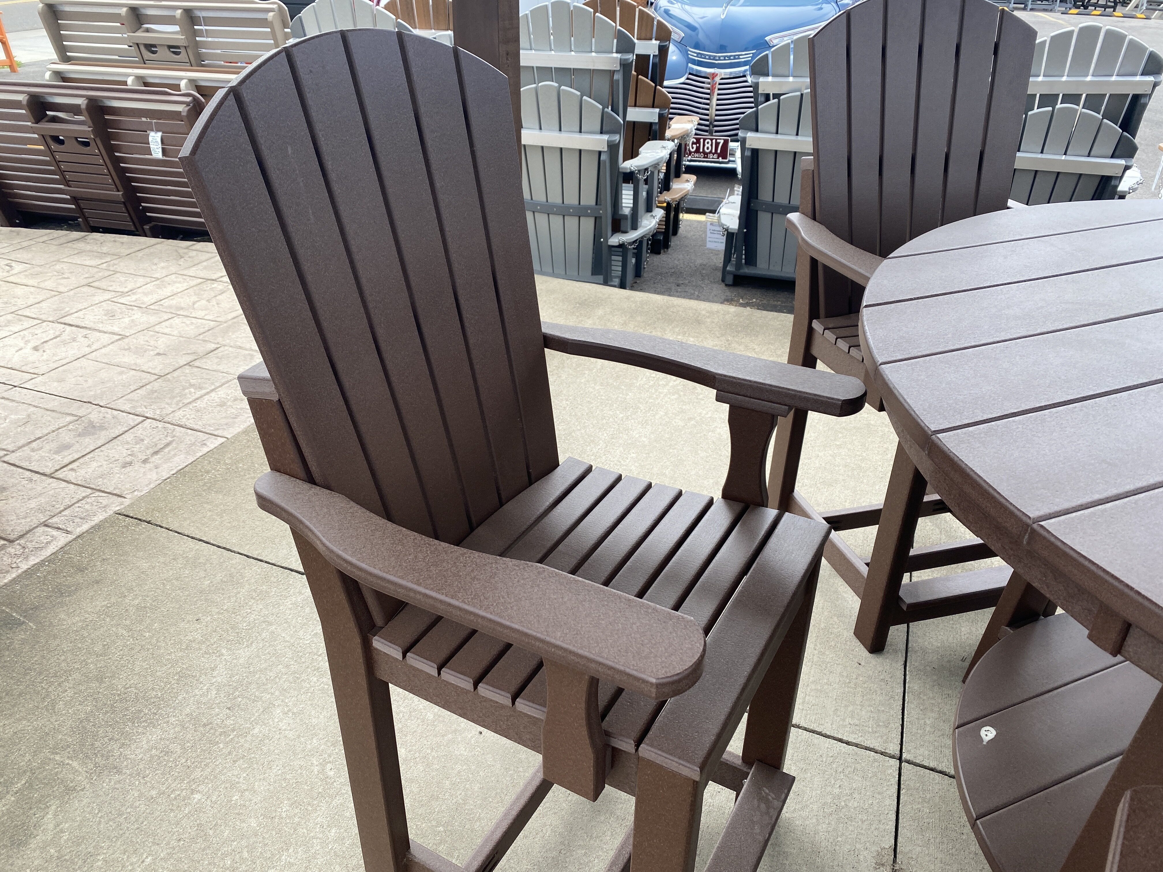 Outdoor Counter Height Table Set | Outdoor Pub Table Set