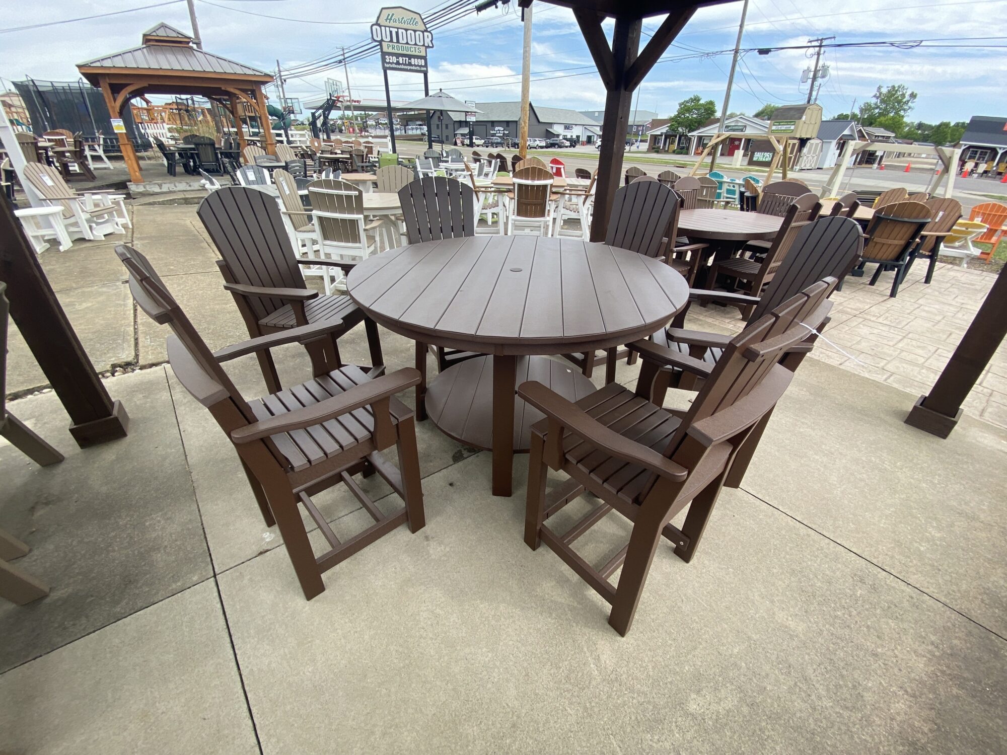 Outdoor Counter Height Table Set | Outdoor Pub Table Set