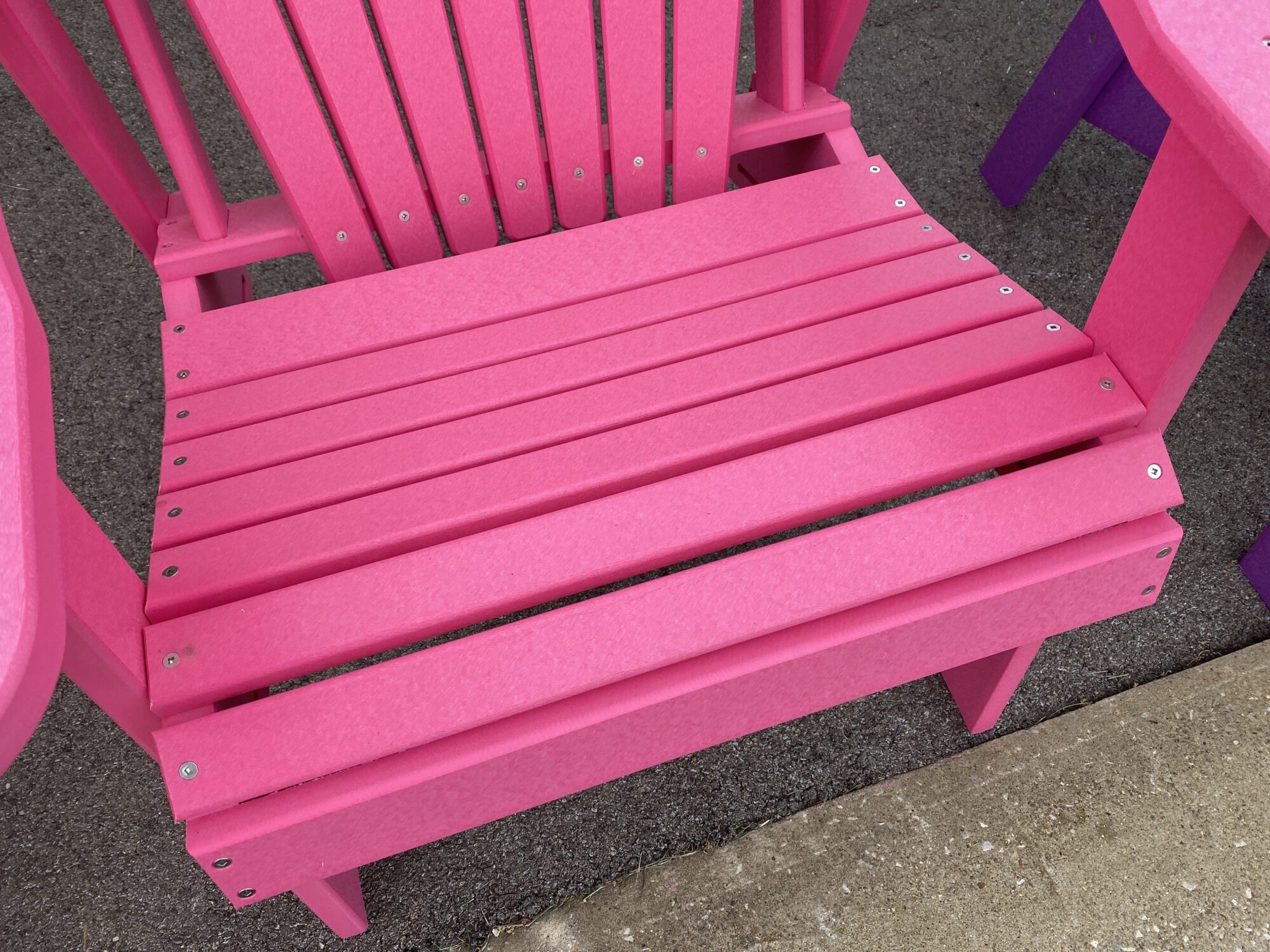 Pink Outdoor Chair | Pink Adirondack Chair