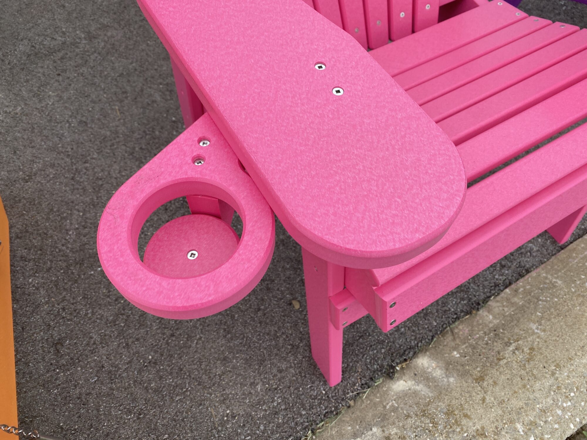 Pink Outdoor Chair | Pink Adirondack Chair