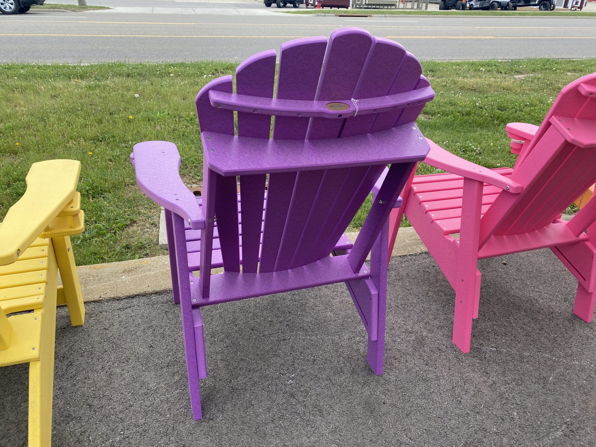 Purple Adirondack Chair | Purple Chair | Purple Outdoor Chair