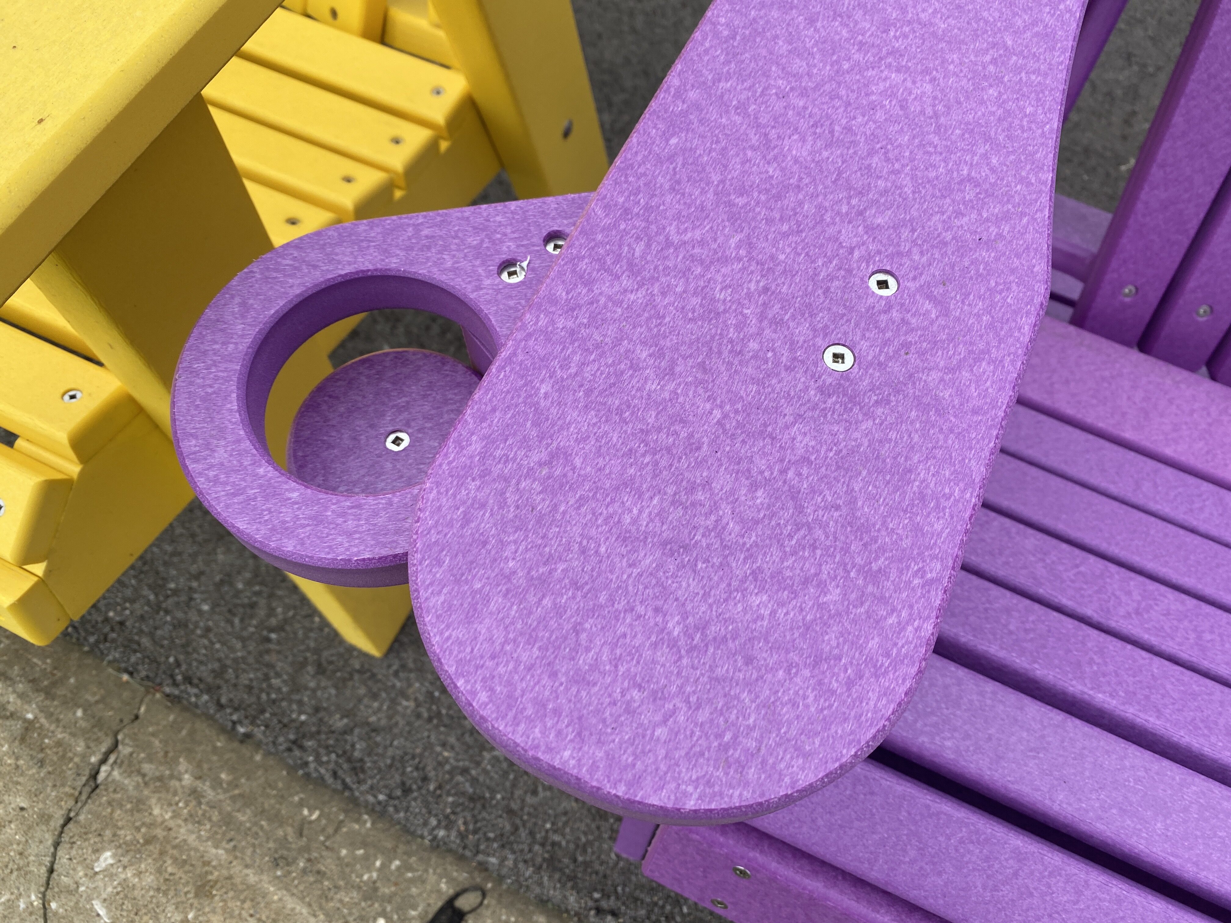 Purple Adirondack Chair - Hartville Outdoor Products