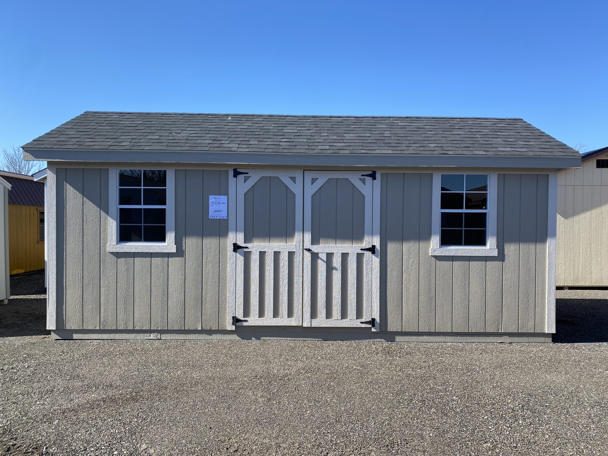Backyard Sheds With Windows | Shed With Windows