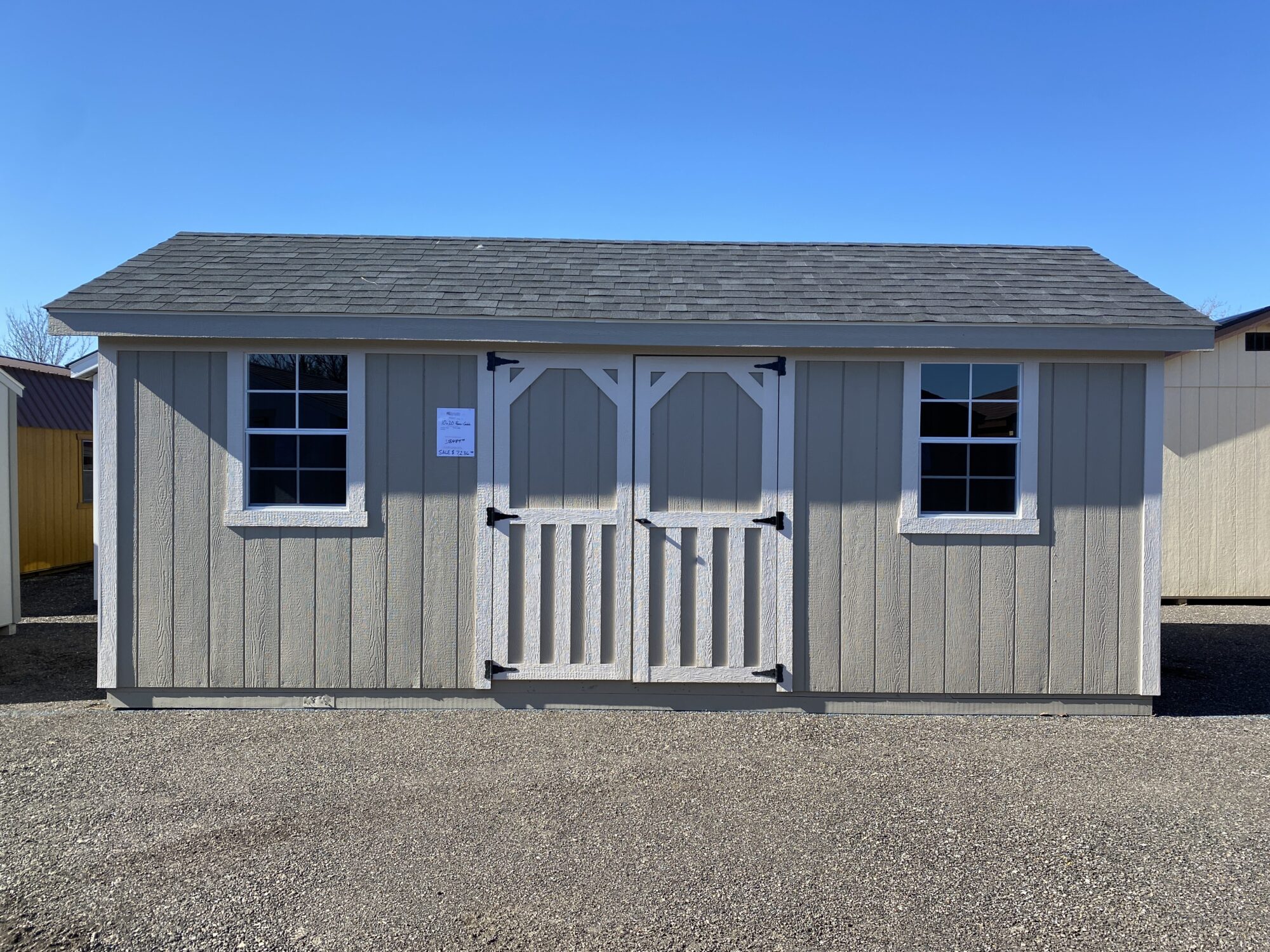 Backyard Sheds With Windows | Shed With Windows